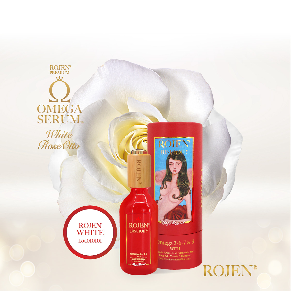 ROJEN BISEIOIL WHITE | ROJEN®